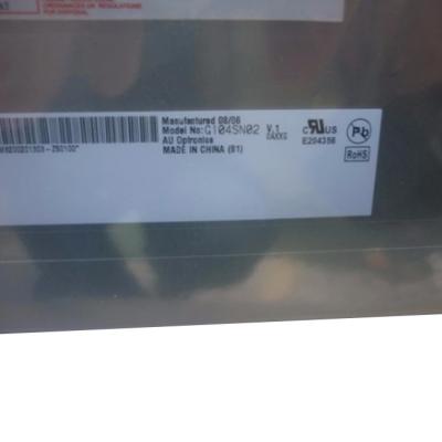 China 10,4 módulo da tela de TFT lcd do painel de exposição da polegada 800×600 G104SN02 V1 à venda