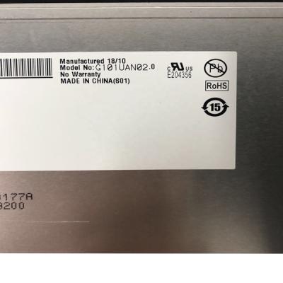 China G101UAN02.0 IPS industrial AUO exposição de TFT LCD de 10,1 polegadas com a placa de 1920*1200 RGB lcd à venda
