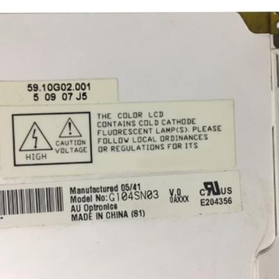 Κίνα G104SN03 V.0 10,4 ενότητα 800*600 ίντσας LCD κατάλληλη για τις βιομηχανικές επιδείξεις προς πώληση