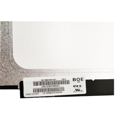 中国 BOE 縦ストライプ 15.6 液晶パネル NV156FHM-N31 1920*1080 LCD ラップトップ スクリーン 販売のため