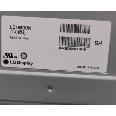 China Pared video del panel de la pantalla de la pulgada 1920*1080 LD490DUN-TJB2 lcd del LG Display 49,0 en venta