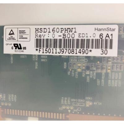 China HSD160PHW1-B00 16.0 Inch 1366*768 LCD Screen Display For Laptop for sale