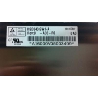 China Novo HSD043I9W1-A00-R00 tela LCD 4,3 polegadas painel LCD à venda