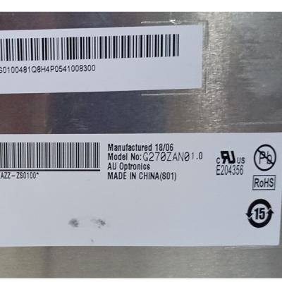 Cina Display LCD industriale ad alta luminosità G270ZAN01.0 27.0 pollici in vendita