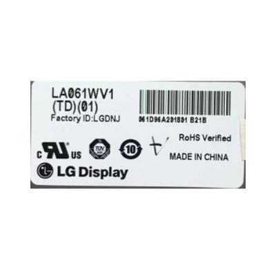 中国 LA061WV1-TD01 6.1インチ LCDディスプレイスクリーン 800*480 LCDパネルモジュール 販売のため