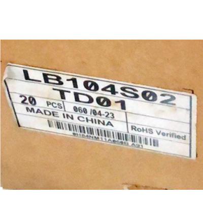 Cina LB104S01-TD01 Nuovo Display LCD originale da 10,4 pollici per industria in vendita