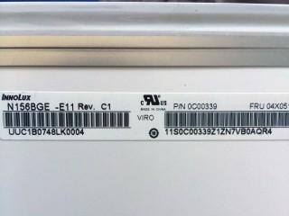Китай 1366*768 N156BGE-E11 15,6 дюйма 200 cd/m2 ЖК-дисплей продается
