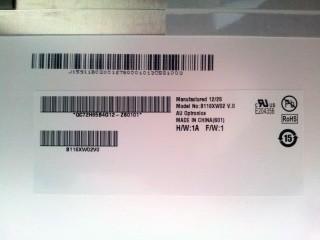 Cina B116XW02 V0 11.6 pollici pannello LCD originale del portatile in vendita