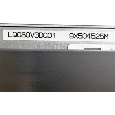 China 8,0 Schnittstelle Tft Lcd des Zoll-640*480 Anzeige LQ080V3DG01 zu verkaufen