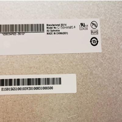 China A polegada industrial G156HAN05.0 da exposição 15,6 de AUO IPS TFT LCD com os pinos do EDP 30 conecta à venda