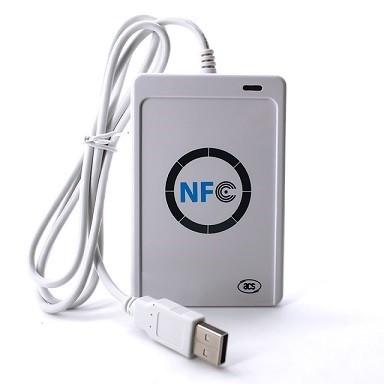 Китай USB ACR122U RFID NFC считыватель 5-10см Диапазон считывания ISO14443A продается