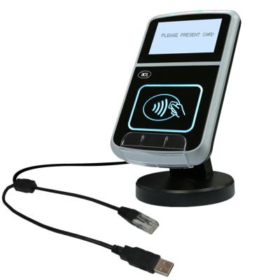 Cina RS232 lettore ACR123S di NFC dell'interfaccia RFID con peso LCD 506g in vendita