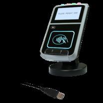 Cina Lettore senza contatto Visual ACR123U della carta di credito di USB RFID con peso LCD 506g in vendita