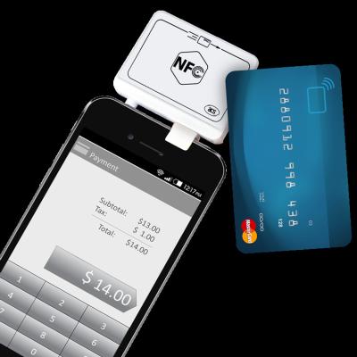 Китай Портативная подача напряжения DC читателя ACR35 3.2-3.7V 13.56MHz RFID NFC продается