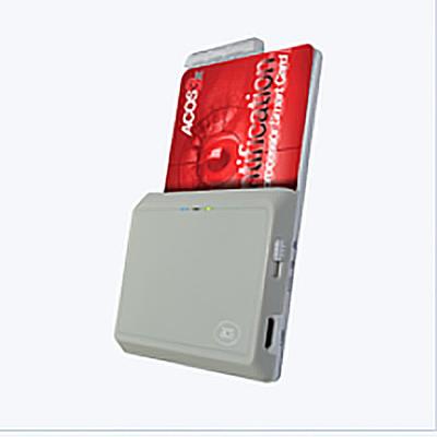Китай Тип вес обломока читателя ACR3901U-S1 Atmel AT24C01 BLE RFID NFC 81g продается