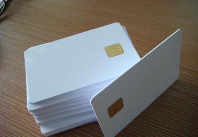 Cina Contatto astuto di plastica Chip Card del PVC di SLE4442 5542 RFID in vendita