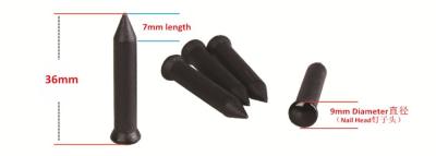 China 125khz Weerbestendige de Markeringsem4200 Abs Tk4100 NFC van de boomrfid Spijker Te koop