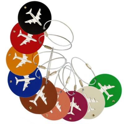 Cina Carta rotonda di alluminio del metallo di acciaio inossidabile personale per i bagagli dell'aeroplano in vendita