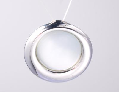 Κίνα Έλεγκτο κολιέ από λευκό νεφρίτη 925 Sterling Silver για κυρίες και κύριους προς πώληση