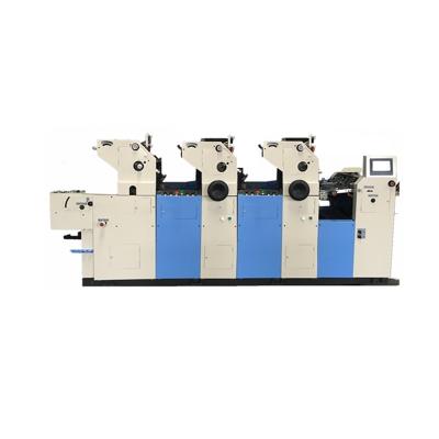 China Hot Sale 3-Color Satellite Model Offset Printing Machine In China Manufacturer for sale