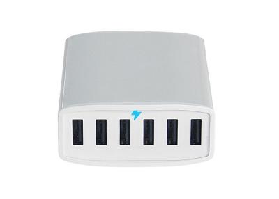 Cina multi caricatore di USB del porto di alto amperaggio 60W, caricatore da tavolino di USB di 6 porti in vendita