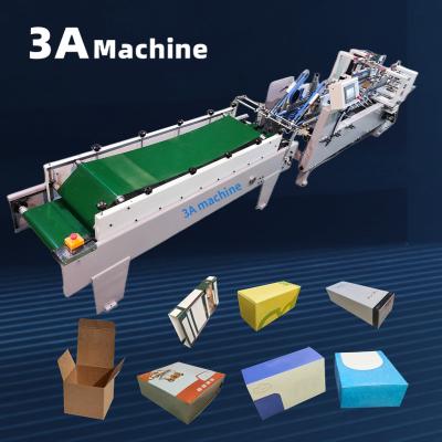 Cina Tipo di carta azionato meccanicamente Material Folder Gluer per la scatola adatta a prezzi accessibili in vendita