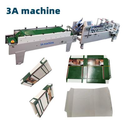 Cina Macchina di incollaggio automatico per cartoni con stampante flessibile ad alta velocità e feedback video in vendita