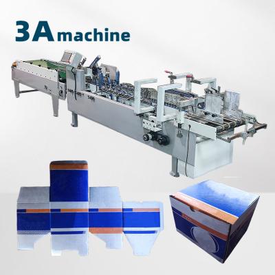 Cina 6*1*1.35M Macchina per il ripiegamento e l'incollaggio di cartoni veloci in vendita