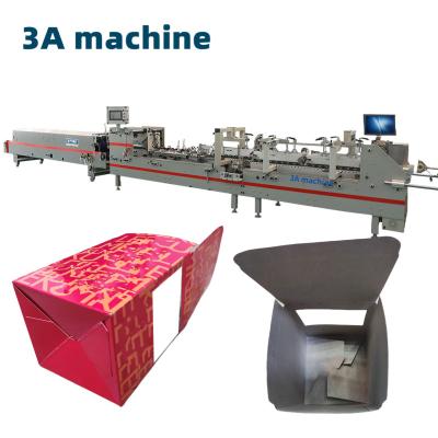 Cina Colla a chiusura inferiore e laterale colla semiautomatica per cartelle per piegatura ad alta velocità in vendita