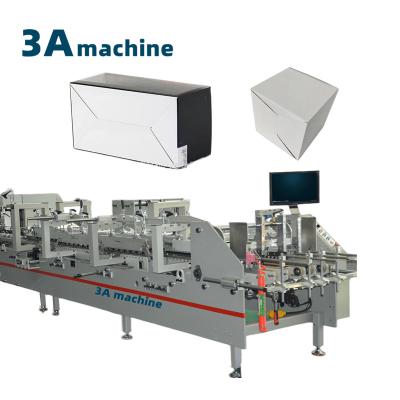 Cina CQT 900YG-2 Pre-folded Bottom Lock Automatic Gluer Folder Machine per incollare scatole di cartone in vendita