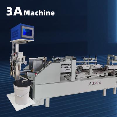 Cina Macchina per incollare scatole con controllo PLC e larghezza massima della carta di 800 mm di colla a un solo lato in vendita