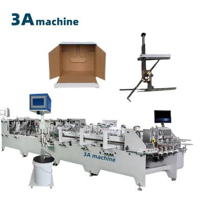 Cina CQT 900YG-2 Macchina incollatrice automatica per cartelle di cartone ondulato con chiusura inferiore prepiegata in vendita