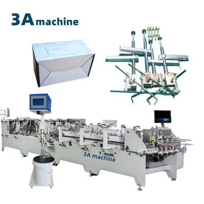 Cina CQT 900YG-2 Macchina di produzione di scatole corrugate a chiusura inferiore pre-piegate ad alta produttività in vendita