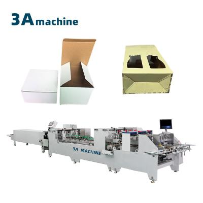 Cina Dimensioni massime 2 98cm Scatola sbloccata più larga doppia serratura fondo di carta incollato colla Macchine di incollaggio in vendita