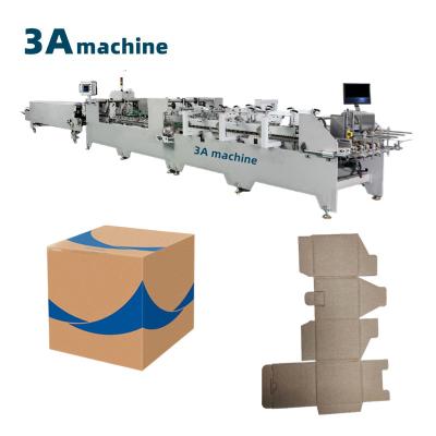 Cina 380V cartone ondulato doppio blocco fondo cartone cartone cartone cartellone macchina adesivo per e 2-3 strati in vendita