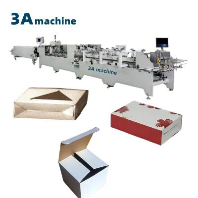 Cina Macchina per ripiegare scatole ondulate con doppio blocco in fondo e colla laterale al modello 1300-JGKW in vendita
