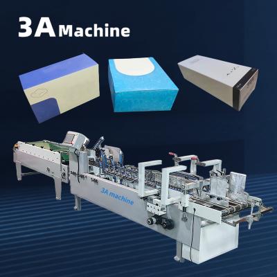 Cina Materiale di imballaggio in legno 3ACQ**580D PLC controllata macchina automatica per la produzione di scatole di carta in vendita