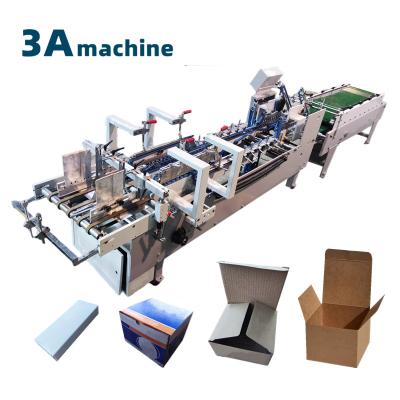 Cina Macchina per incollatura di cartelle ad alta produttività per scatole aperte da 130 mm a 500 mm in vendita