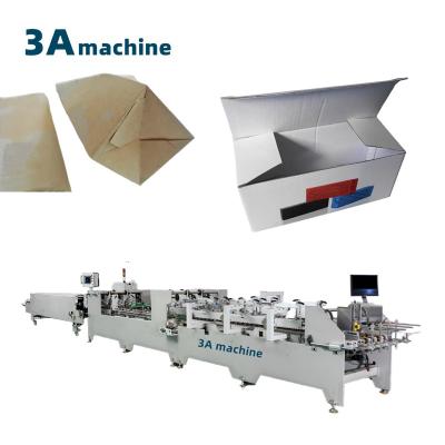 Cina Macchina di incollaggio a chiusura di fondo e adesivo laterale per 1300 JGKW di cartone/scatola ondulata in vendita
