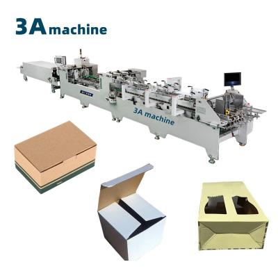 Cina 300 m/min Velocità di lavoro Macchina adesiva a freddo a doppia serratura per scatole ondulate in vendita
