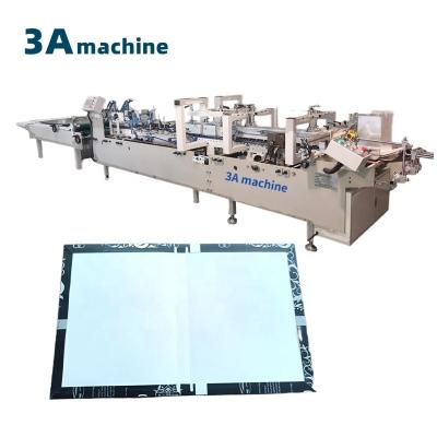 Китай CQT800BS Автоматическая двойная машинка для наклеивания книжной обложки с максимальной скоростью 250 м/мин продается