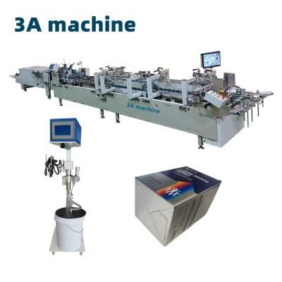 Cina CQT-1100 Tipo migliorato Macchina di incollaggio a chiusura automatica di fondo, cartella di incollaggio, scatola di incollaggio in vendita