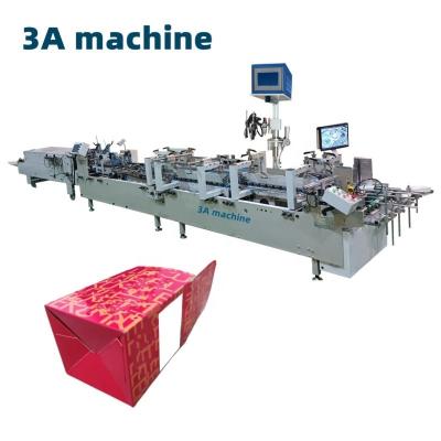 Cina 4300 KG CQT-1100 Gluer per cartoni automatici a chiusura inferiore in vendita