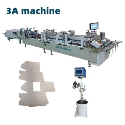 Cina 10KW CQT-1100 Gluer automatico migliorato per la produzione di scatole di cartone in vendita