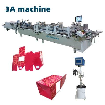 Cina Gluer per cartoni a chiusura automatica a controllo PLC in vendita