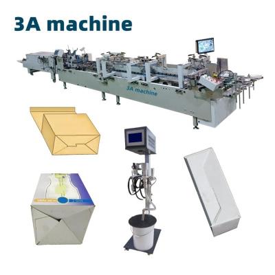 Cina 7.5KW CQT-900 migliorata macchina di incollaggio a scatola pieghevole automatica per le esigenze del cliente in vendita