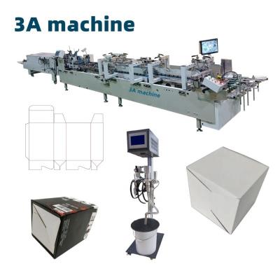 Cina Voltaggio 380V CQT-900 Potenziato Automatico Folder Gluer Edgebanding Machine Bottom Lock in vendita