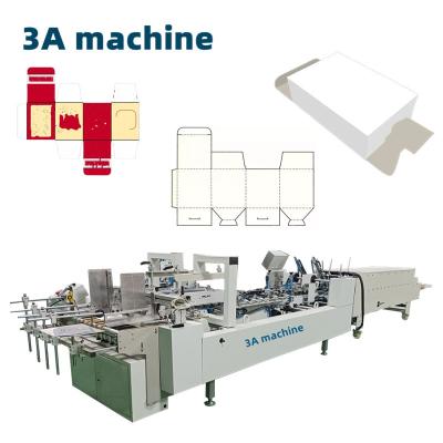 Cina Cartone/cartuccia corrugata a linea retta Automatica due pezzi cartone cartone cartone macchina adesiva in vendita