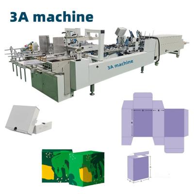 Китай Электроприводное CQT 800 Flexo Folder Gluer прямая линия складывание для производственного завода продается