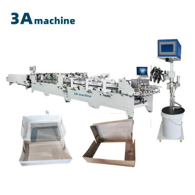 Китай Легкая работа CQT-1300 Папка клеящая машина для 4-угольной коробки и 6-угольной бумажной коробки продается